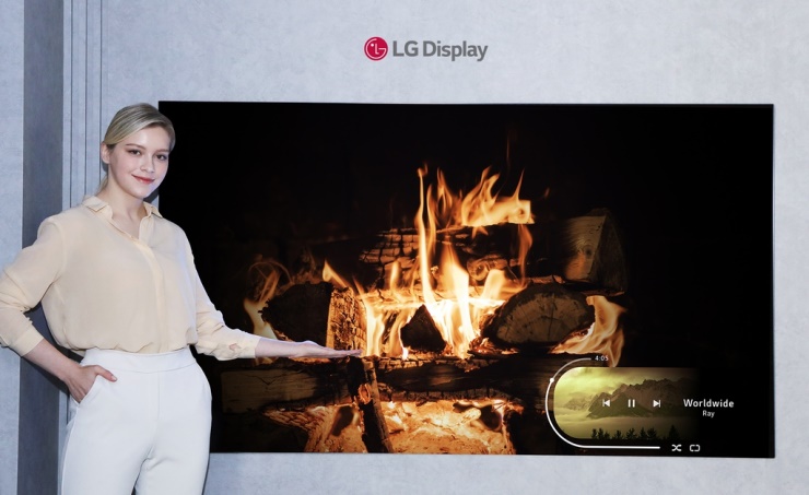 LG Display unveils upgraded OLED TV panel, expanded product lineup