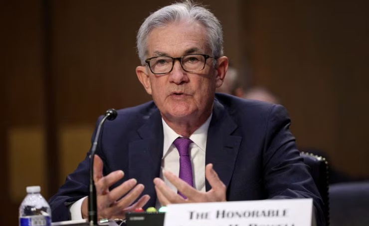Fed’s Powell notes inflation is easing but downplays discussion of ...