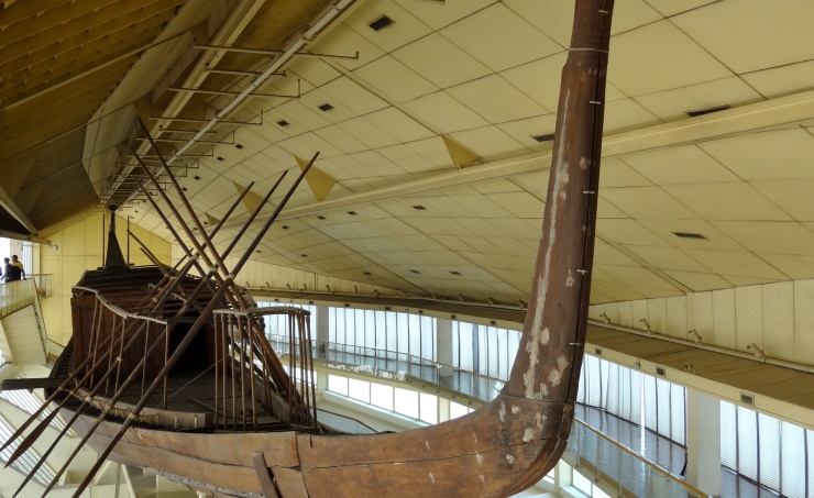 Egypt's ancient King Khufu's Boat is moved from Giza pyramids to a new home