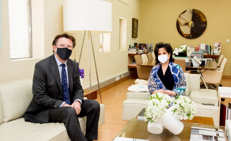 BACA President receives EDB Advisor