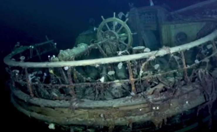 Shackleton's ship found beneath Antarctic ice after 100 years