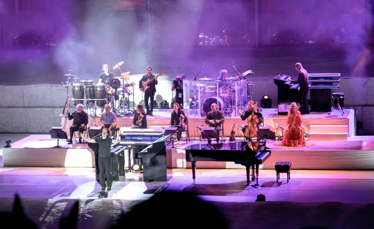 World-famous composer Yanni performs at Al-Ula