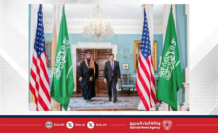 Saudi Defence Minister meets with US Secretary of State