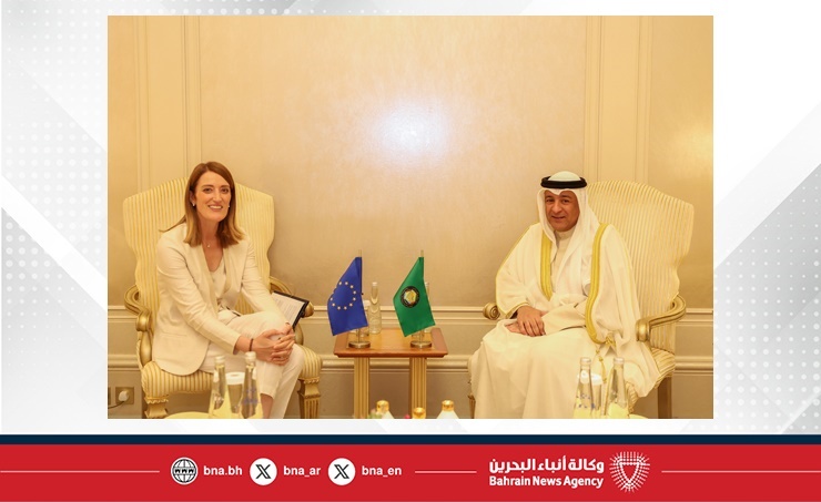 GCC Sec Gen meets EU Parliament President