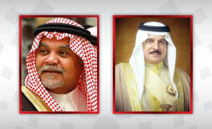 HM King receives call from HRH Prince Bandar bin Sultan