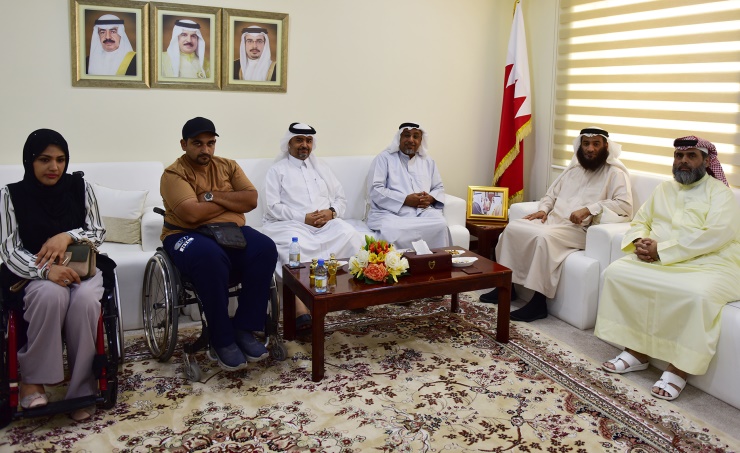 Second Deputy Speaker receives Bahrain Mobility International Board of ...
