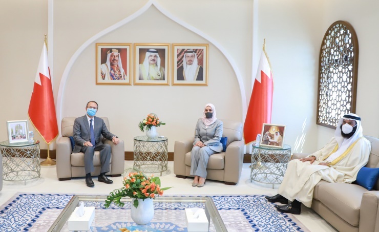 Speaker receives Chinese Ambassador to Bahrain