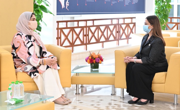 SCW Secretary General receives Sonia Janahi