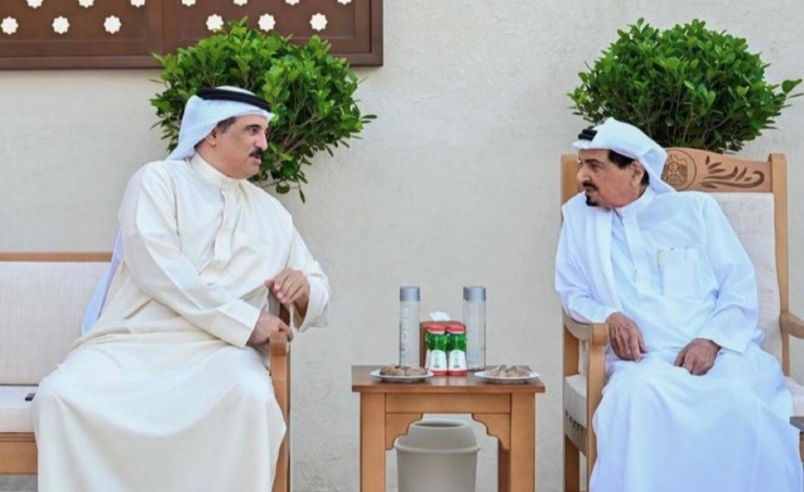 HH Ajman Ruler receives Bahraini Ambassador to UAE