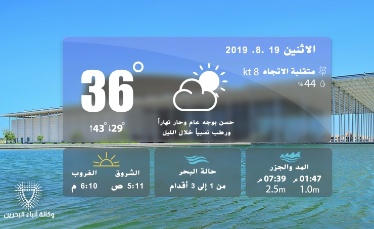 Bahrain weather forecast