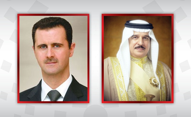HM the King offers condolences to Syrian President