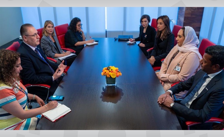 Bahrain delegation meets UN officials