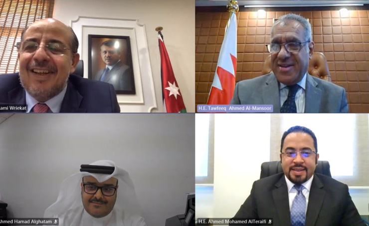 Foreign Ministry Undersecretary meets with Jordanian Ambassador to Bahrain