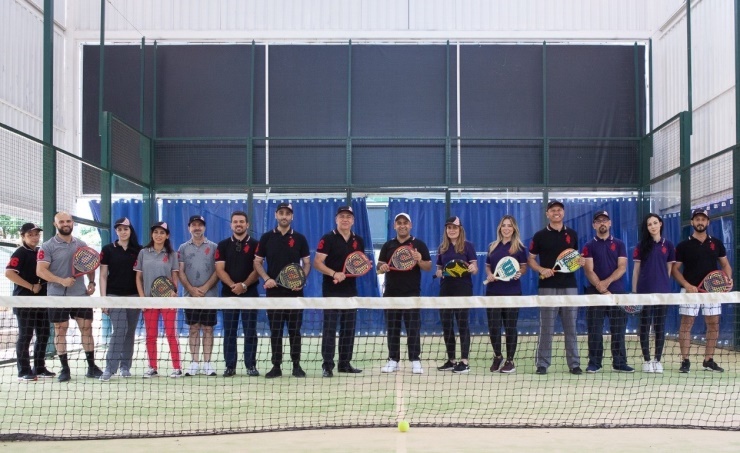 Embassy in Brasilia organises Padel game on Bahrain Sports Day