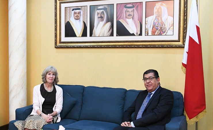 Shura First Deputy Chairman receives US Chief of Mission