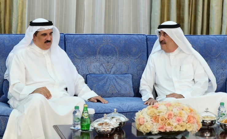 Ajman Ruler, Umm Al Quwain Ruler receive Bahraini Ambassador