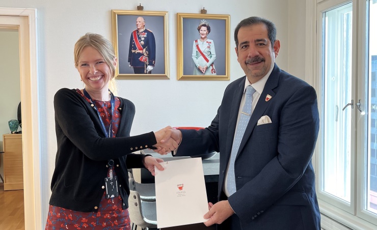 Norwegian Foreign Ministry's Protocol Chief receives Bahraini ...