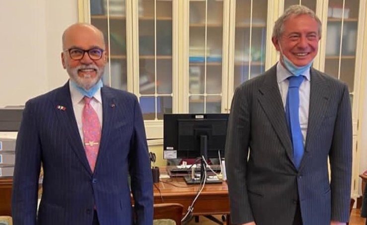 Bahraini Ambassador to Italy meets with Italian Senator