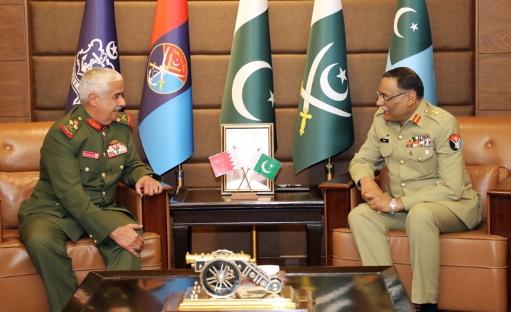 National Guard Commander meets with Pakistan's Chairman of Joint Chiefs ...