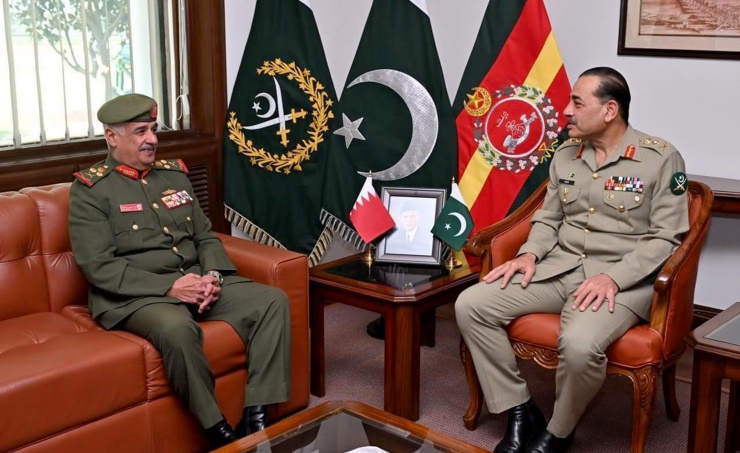 HH National Guard Commander meets Pakistan Chief of Army Staff