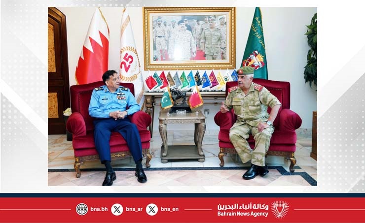 National Guard Commander receives Pakistan Chief of Air Staff