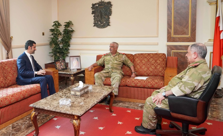 National Guard President receives Municipalities and Agriculture Minister