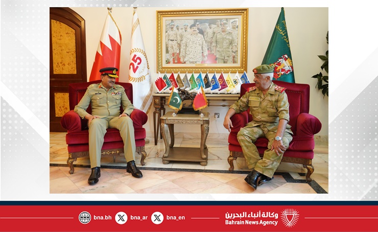 National Guard Commander receives Pakistani Army Chief