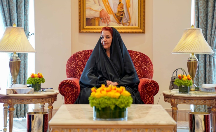 HRH Princess Sabeeka receives Trust Bahrain chairperson, members