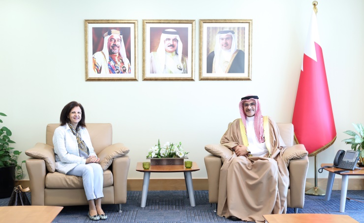 Social Development Minister receives Lebanese Embassy's Chargé d'Affaires