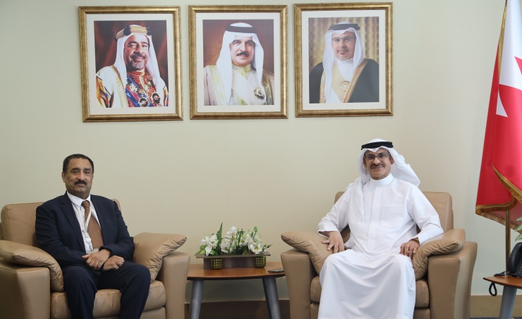 Social Development Minister receives Head of UNIDO-Bahrain office