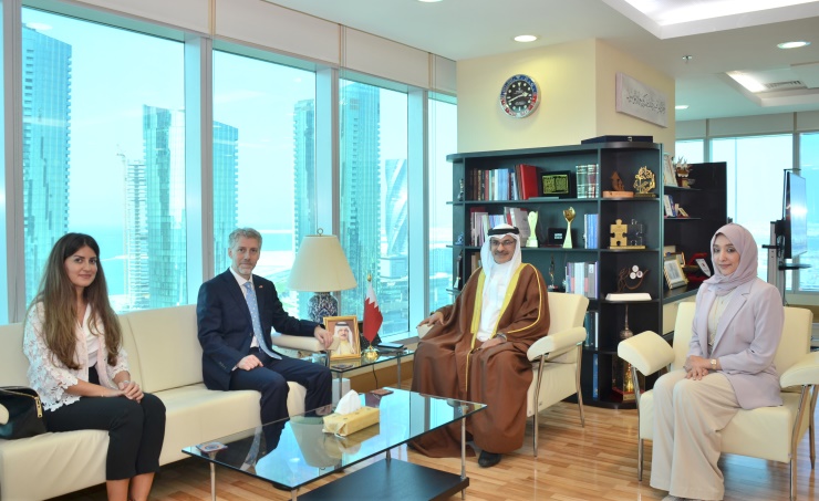 Social Development Minister receives British Ambassador