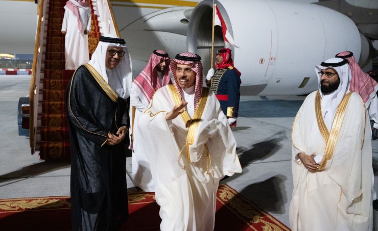 Saudi Foreign Minister arrives in Bahrain