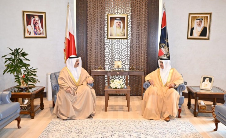 Interior Minister receives Bahrain's Ambassador to UAE