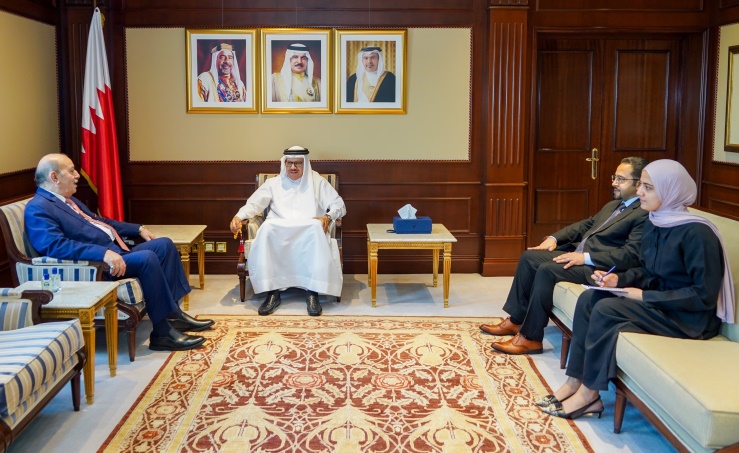 Foreign Minister receives Palestinian Ambassador