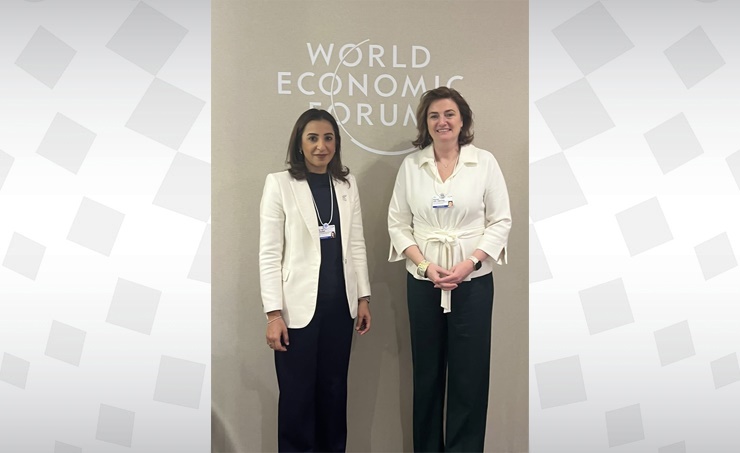 Sustainable Development Minister holds meetings at WEF