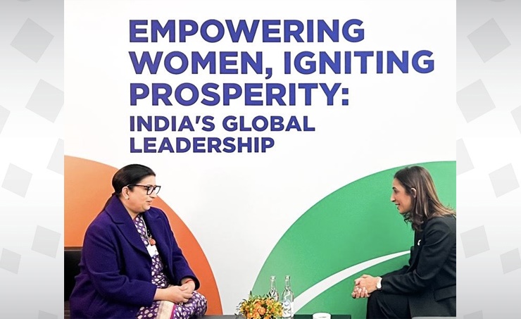 Sustainable Development Minister holds meetings at WEF