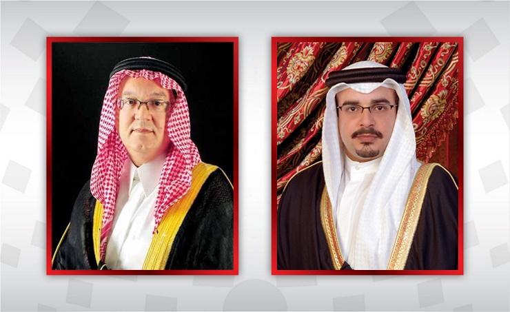 HRH the Crown Prince receives condolences from His Royal Highness ...