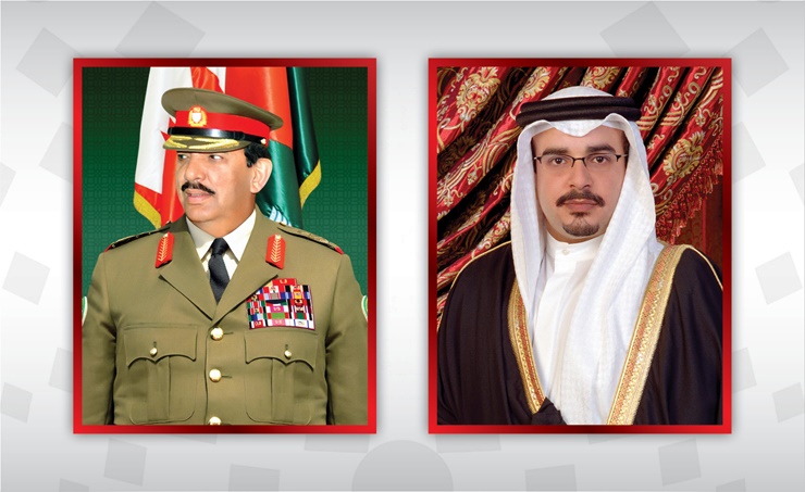 HRH the Crown Prince receives condolences from the Commander-in-Chief ...