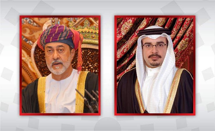 HRH the Crown Prince and Prime Minister thanked by the Sultan of Oman
