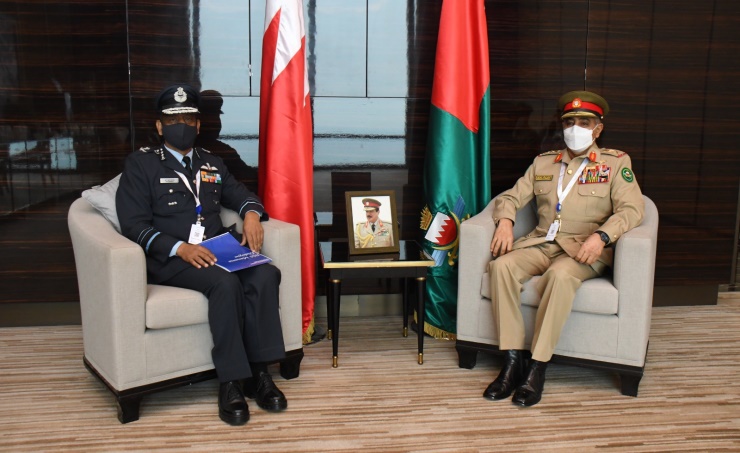 Chief of Staff receives Indian Chief of Integrated Defence Staff