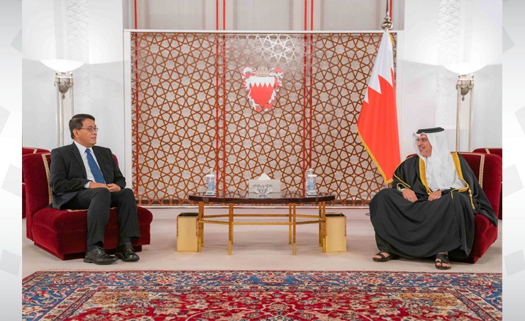 HRH the Crown Prince and Prime Minister receives the newly appointed ...