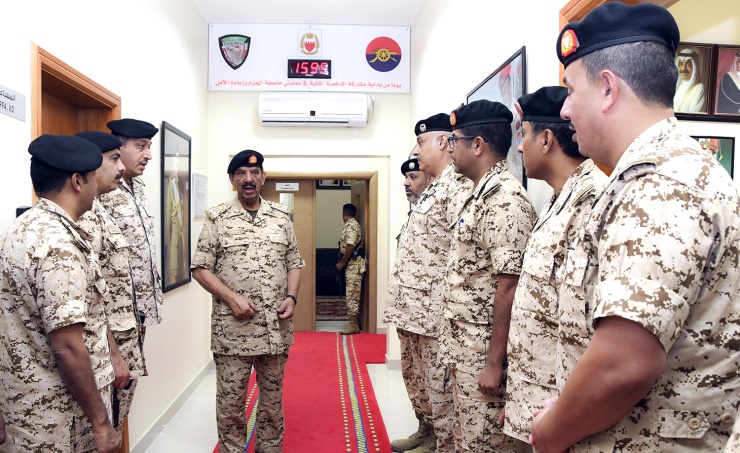 Commander-in-Chief inspects BDF units