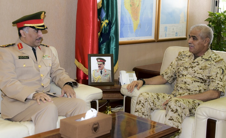 BDF Chief-of-Staff receives Saudi Military Attaché