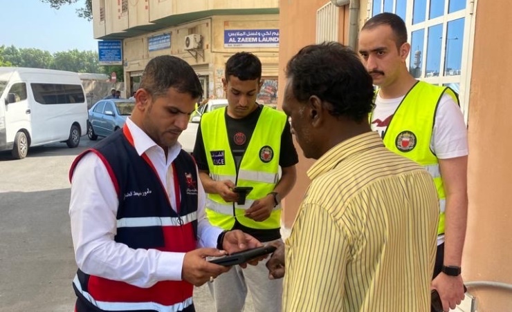 حرصاً على التصدي لأي ممارسات غير قانونية سوق العمل تنفيذ حملة