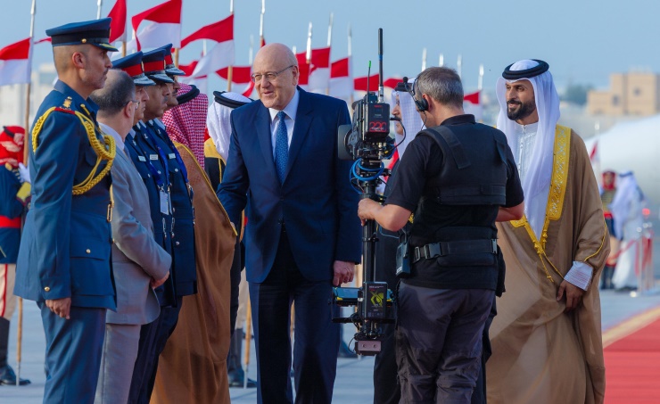 Lebanese Prime Minister arrives in the kingdom to participate in ...