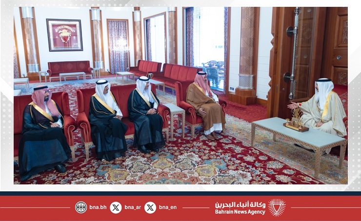 HM King receives HRH Prince Faisal bin Salman bin Abdulaziz Al Saud