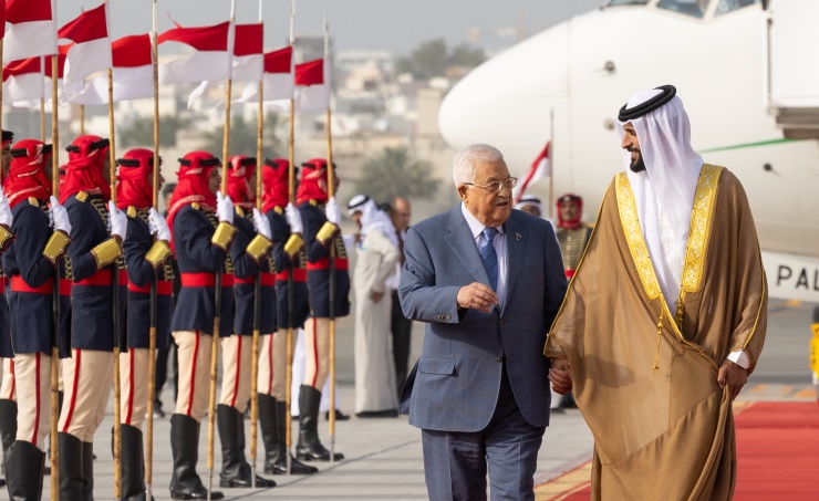 Palestinian President arrives in the kingdom to participate in Bahrain ...