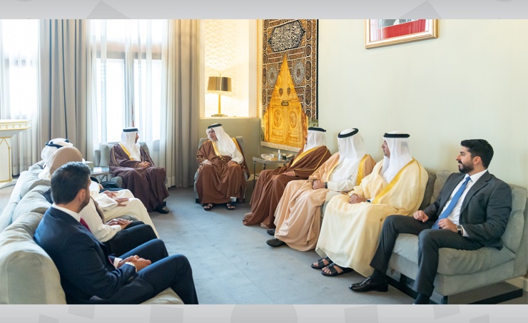 HRH the Crown Prince and Prime Minister receives the Chairman of the ...