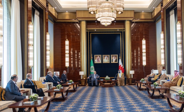 Palestinian President arrives in the kingdom to participate in Bahrain ...