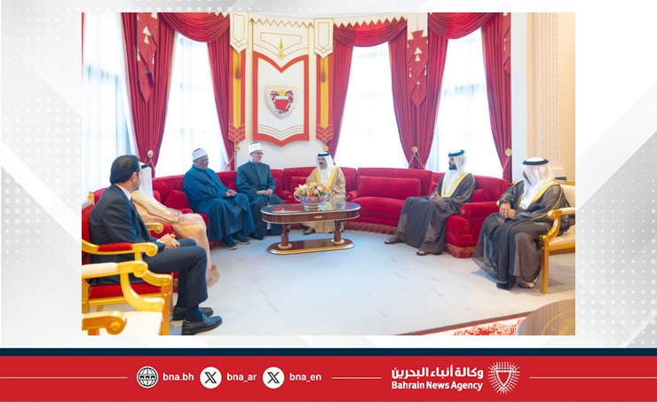 His Majesty the King receives Egypt’s Grand Mufti, Al Azhar Senior ...